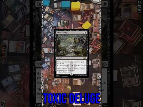 Who says Toxic Deluge is the best board wipe? #commander #magicthegathering #mtg #paper #gameplay