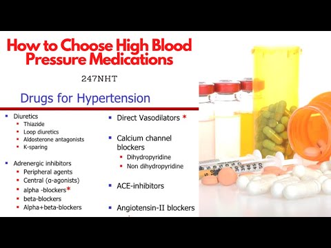 How To Choose High Blood Pressure Medications- What is best bp medicine with the least side effects?