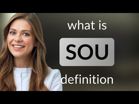 Sou — meaning of SOU