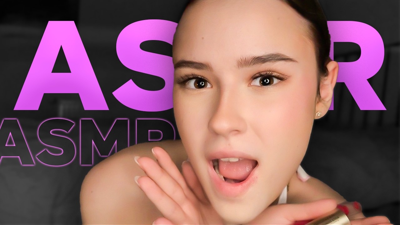 [4K USA ASMR] The Art of the Kiss 👄 Wet Mouth Sounds, Makeup Tapping & Face Touching | No Talking