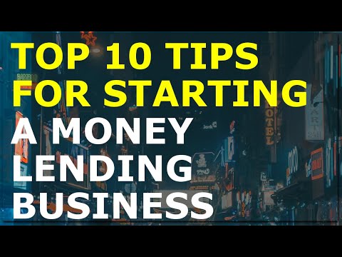How to Start a Money Lending Business | Free Money Lending Business Plan Template Included