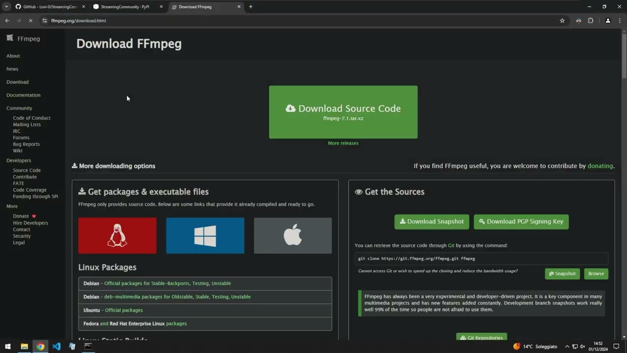 How to install StreamingCommunity with PYPI 2025