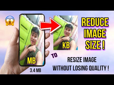 PAANO BAWASAN ANG MB NG PICTURES? HOW TO REDUCE IMAGE SIZE MB TO KB? IMAGE RESIZER