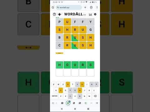 Find ALL the Wordle answers! (WordALL puzzle for 11 June 24) #speedsolving #wordgames #puzzlegame