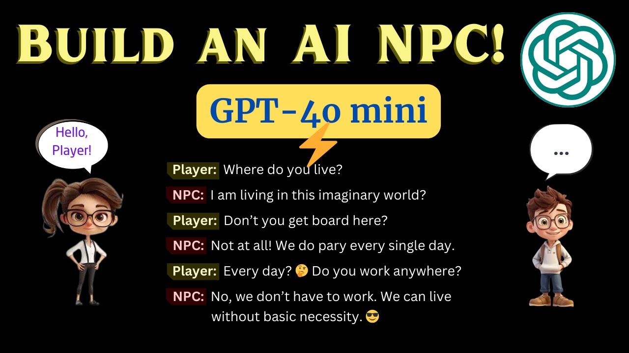 Build Your Own AI-Powered NPC for Games | Game Dev + AI Tutorial