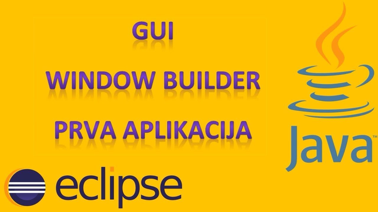 19. Programiranje - Java - ECLIPSE: GUI