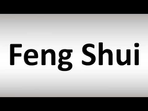Feng Shui, Pronunciation Guide