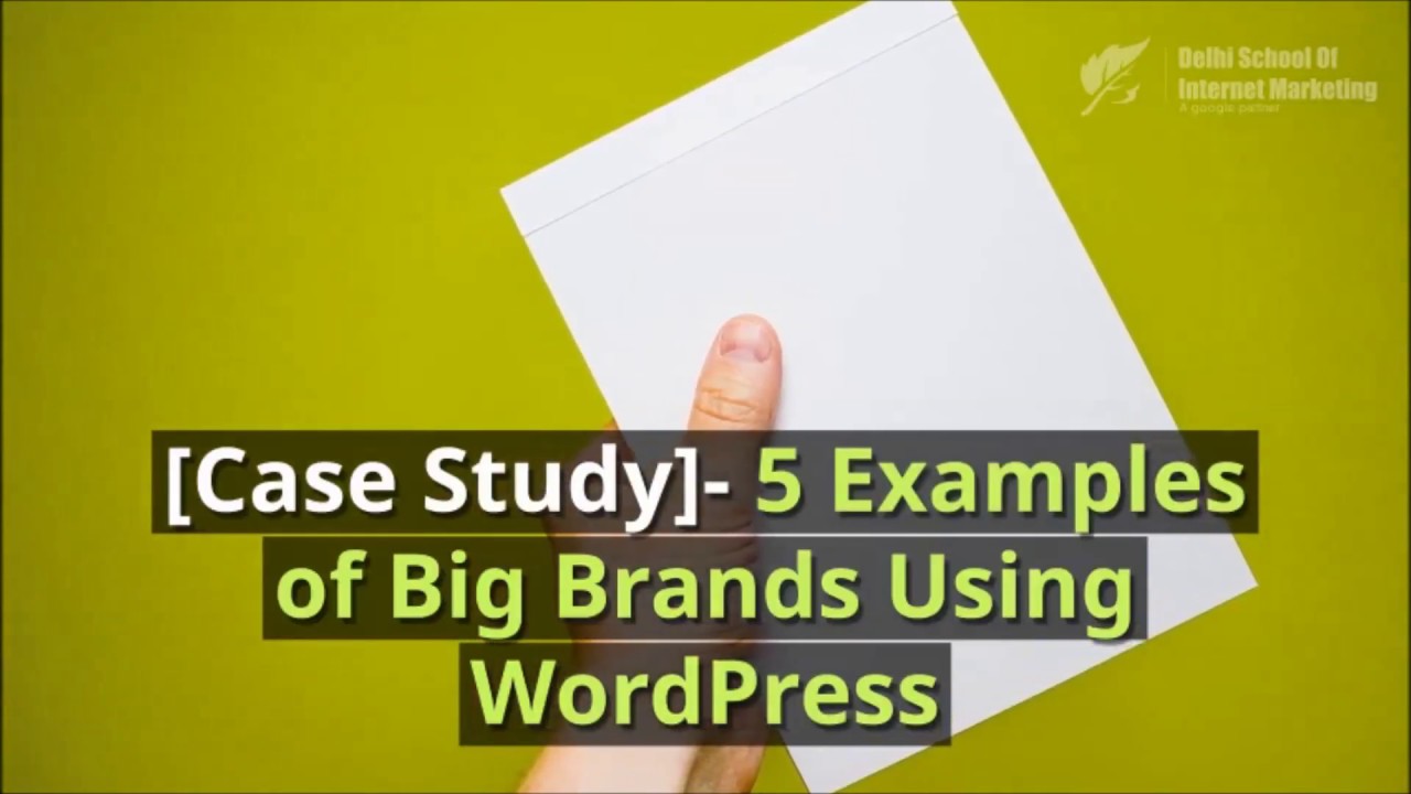 5 Examples of Big Brands Using WordPress