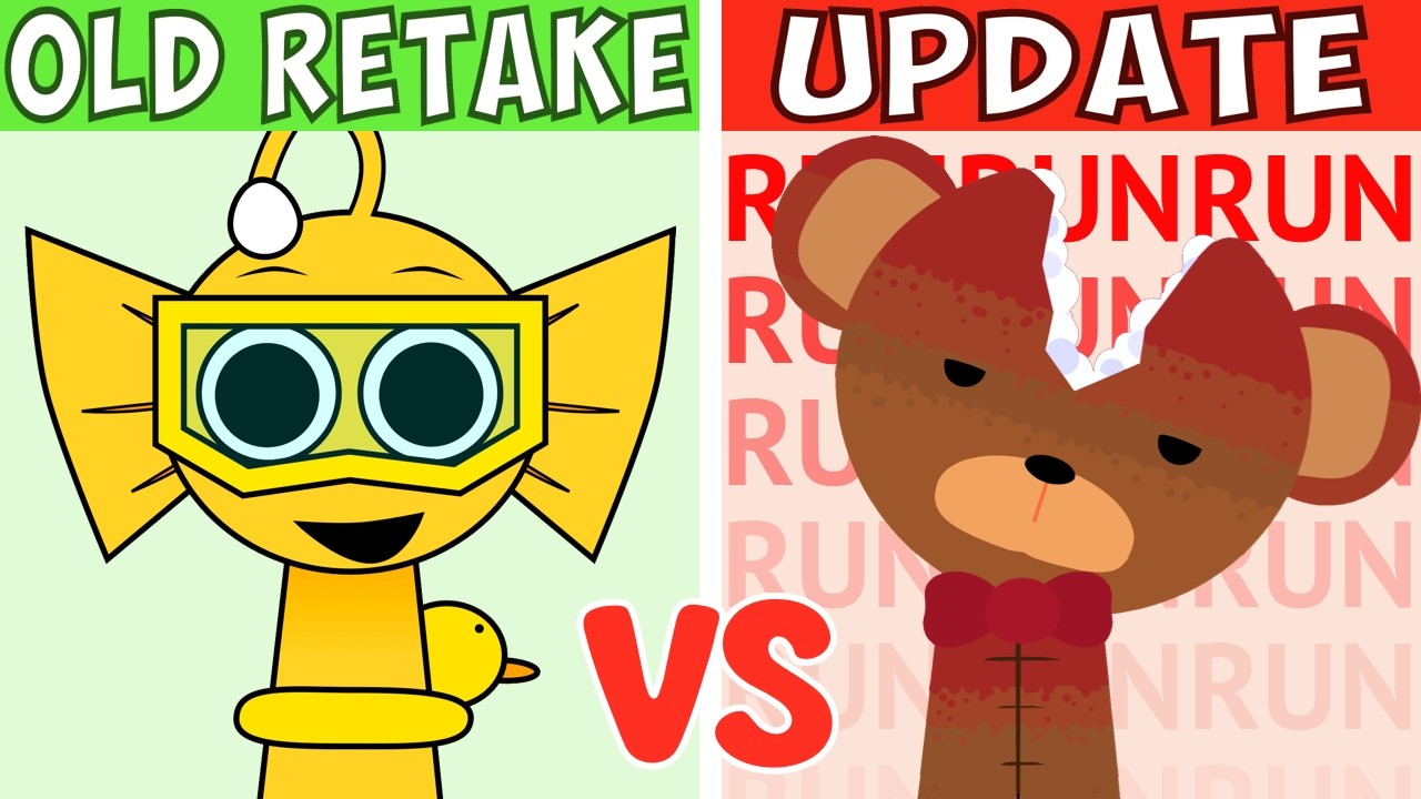 Incredibox Sprunki Old Retake VS Retake Update