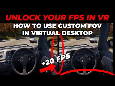 How to use custom FOV tangent in Virtual Desktop
