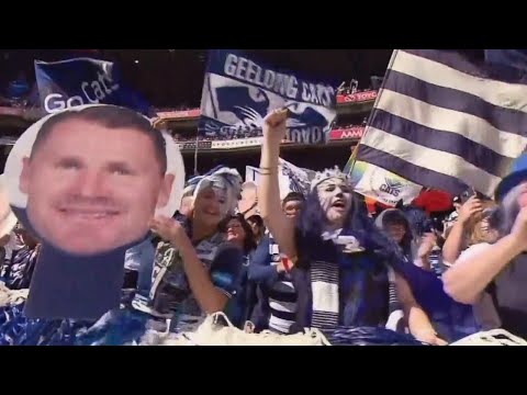 Melbourne celebrates Cats Grand Final win