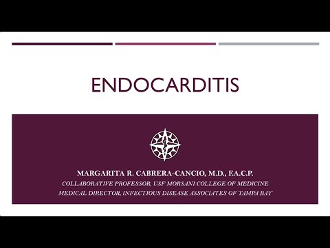 Management of Endocarditis -- Margarita Cancio, MD