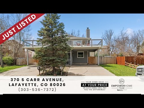 Awesome Lafayette Townhouse Style Home for Sale $525K or Trade EmpowerHome Team (303) 536-7372