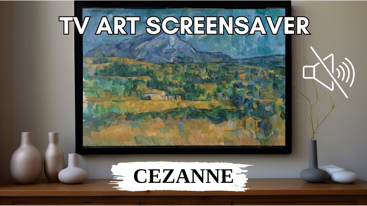 Art TV Screensaver - Paul Cezanne - Relaxing Art Slideshow - 2 Hours, No Sound