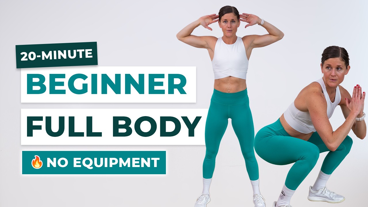 20-Minute Bodyweight Workout for Beginners (No Repeats)
