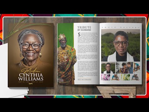 HOW TO DESIGN A FUNERAL BOOK (BROCHURE) Episode 3