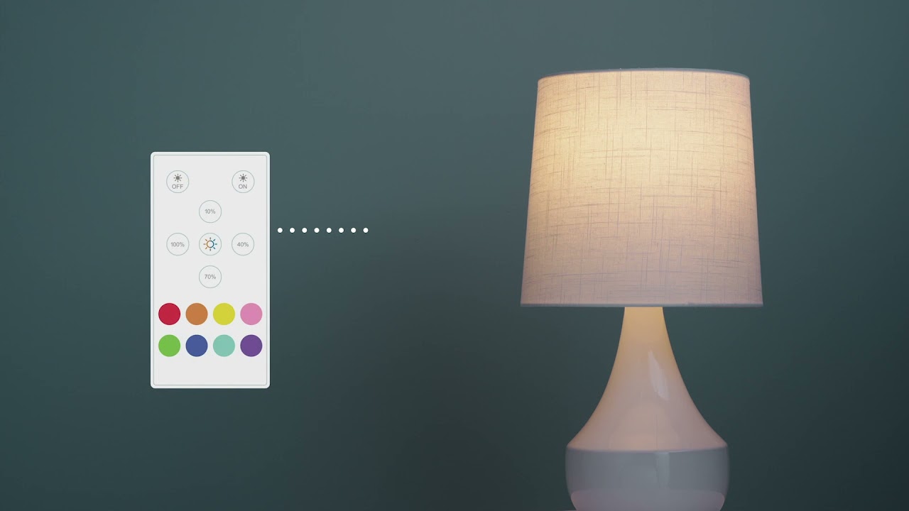 GE LED+ Color Light Bulb