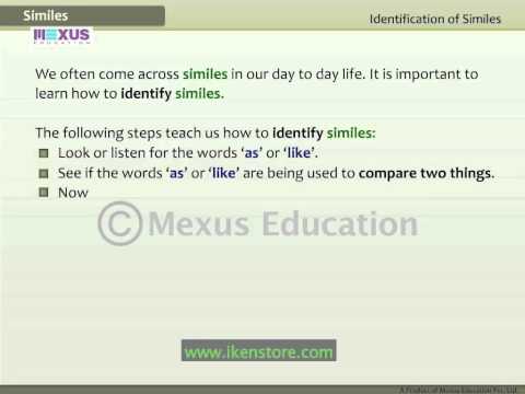 Similes | English Grammar | iken | ikenedu | ikenApp