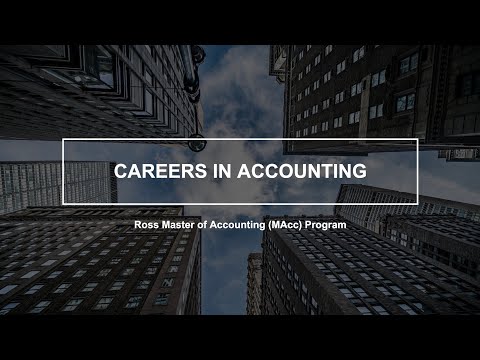 Ross Masters of Accounting (MAcc) Program Presentation