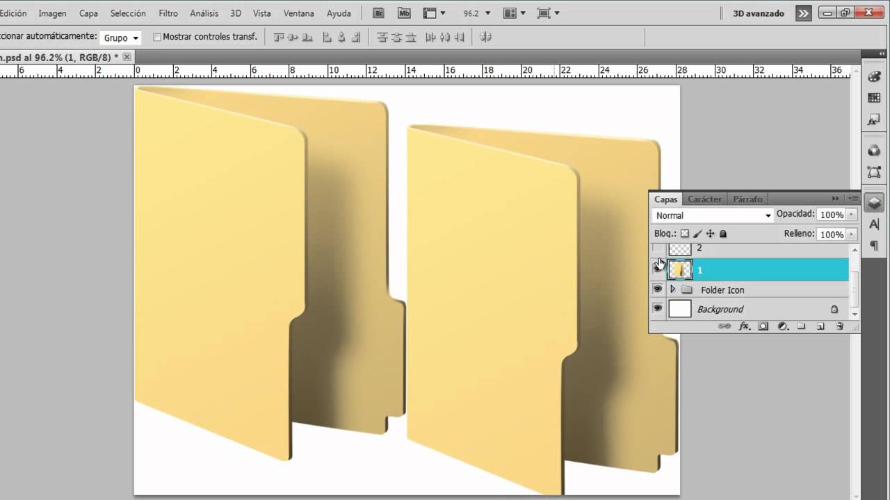 File archivo PSD Folder carpeta icon FREE