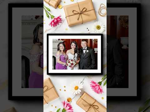 Free, who need the wedding photo magic #customportrait #weddingphoto #shorts #bride #family #wedding