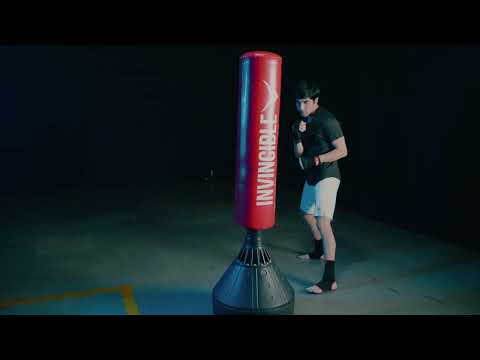 Invincible Standing Boxing Punch Bag