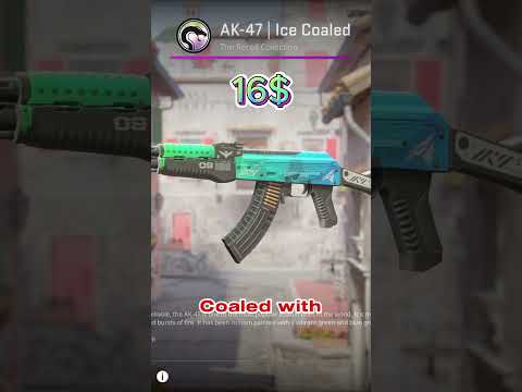 AK-47 Ice Coaled + Sticker | Complexity Gaming (Glitter) | Paris 2023 #csgoskins #cs2 #stickercraft