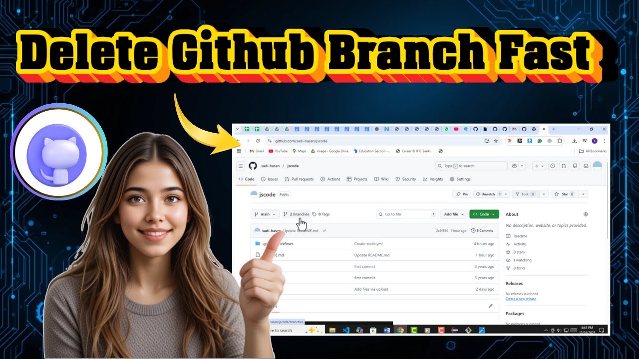 How To Delete A Branch In Github | Step-by-Step Guide (2026)