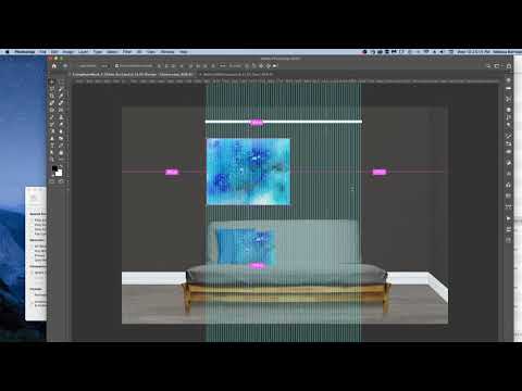 Photoshop Tutorial - Living Room Mockup