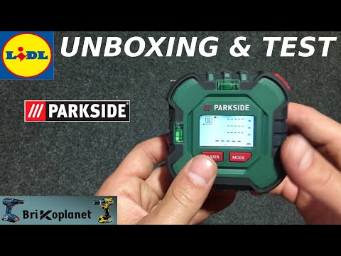 PARKSIDE LASER METER WITH METRIC TAPE PLMB 4