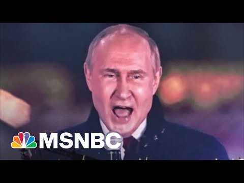 Desperate Putin Orchestrates Rally To Distract From Ukraine Invasion Struggles