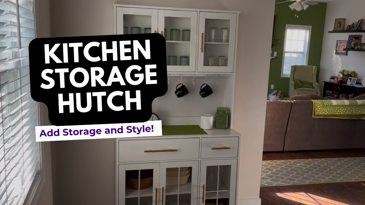 This 71” Kitchen Pantry Cabinet Fixed My Storage Problem! 😲 | Assembly & Review