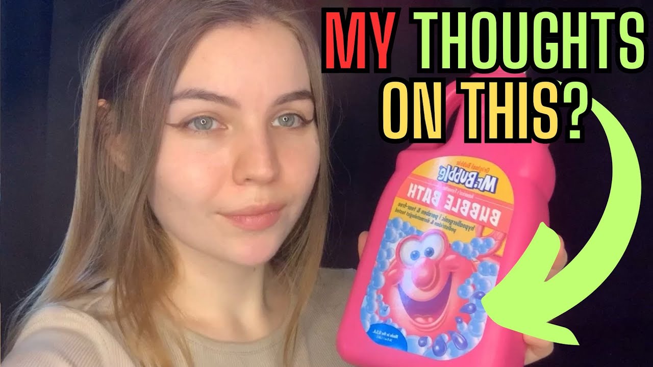 My bubbly Mr. Bubble Original Bubble Bath!