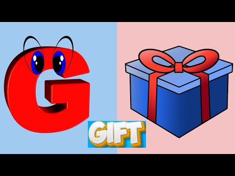 Words that start with G| Alphabet G with examples for Toddlers| G words for kids| Kids Learning