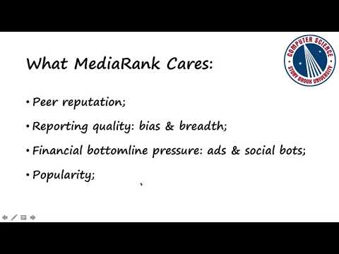 MediaRank: Computational Ranking of Online News Sources