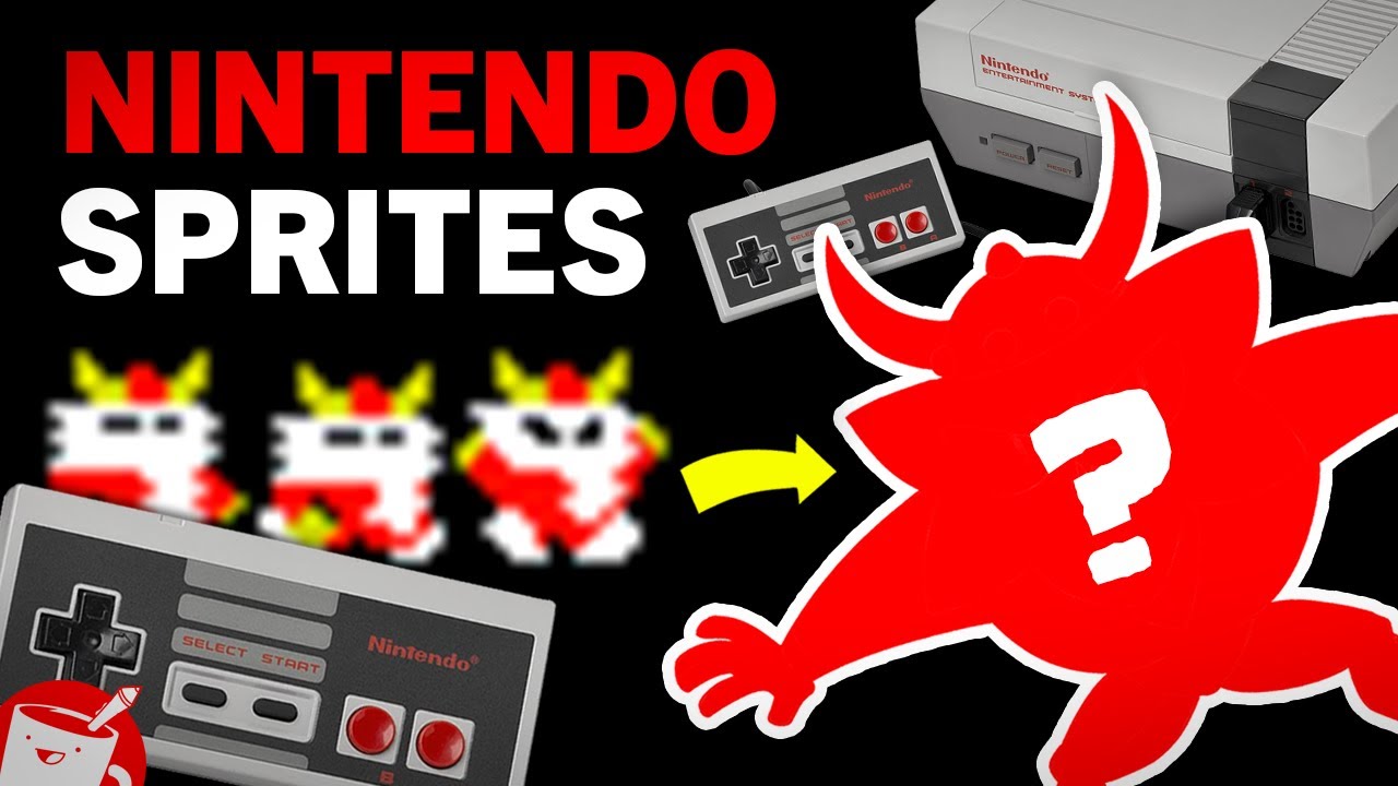 Redrawing the Funniest Sprites from NES Games