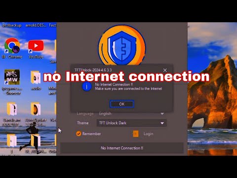 tft unlock tool no Internet connection 😑 | solution