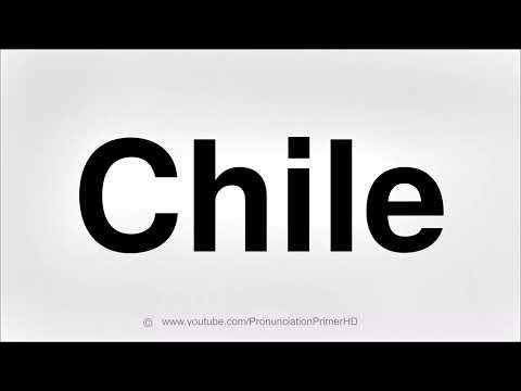 HOW TO PRONOUNCE CHILE