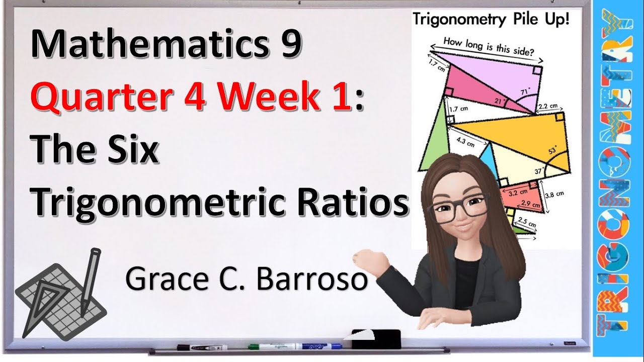 Mathematics 9 Quarter 4 wk1(Pivot 4A Learners Packet): Six Trigonometric Ratios