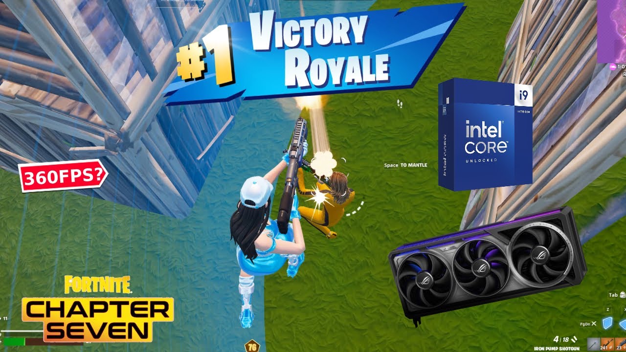 Can a RTX 5080 + 14900K Get stable 360 FPS in Fortnite Chapter 7 Endgame?