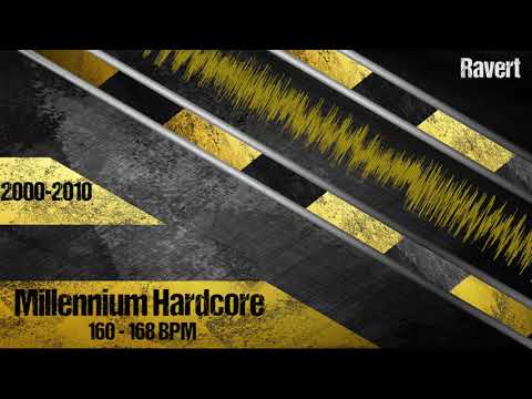 BEST OF: "Millennium Hardcore 160 - 168 BPM (Part 2 of 4)" *GOOD QUALITY* 7 hours, 150 tracks total