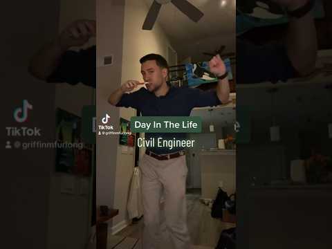 Day In the Life: Civil Engineer (EI) #engineeringstudents #civilengineering #dayinthelife