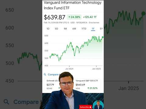 VGT ETF: The Best AI Investment for 2025! #VGT