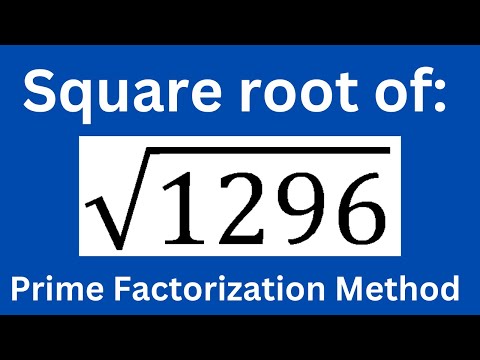 Square Root of 1296
