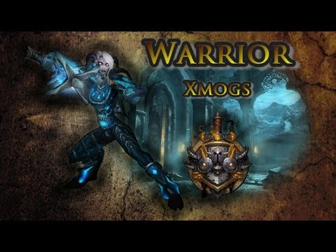 Warrior Transmogs - Electric Blue Xmog Set