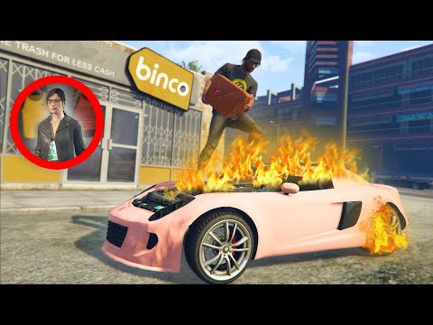MAKING PEOPLE'S CARS BURST INTO FLAMES! | GTA 5 THUG LIFE #313