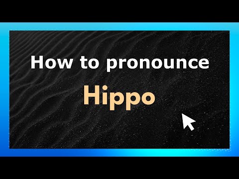 How to Pronounce Hippo (American Pronunciation / US) with Audio and Phonetic Spelling