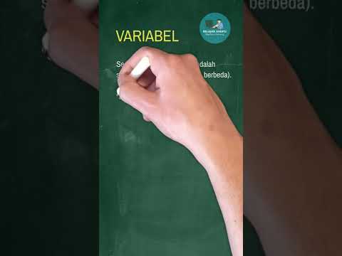 Pengertian Variabel #shorts