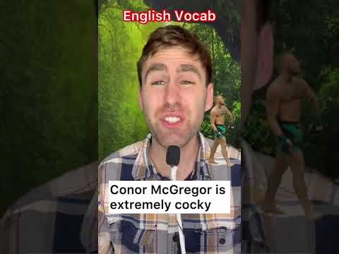What Does “Cocky” mean in English ???????? #shorts