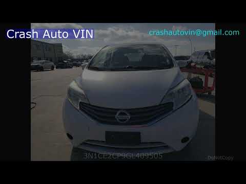 3N1CE2CP9GL409505 Nissan 2016 Versa Note S